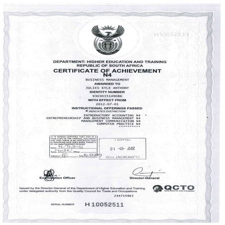 Business Management N4-N6 | PDF