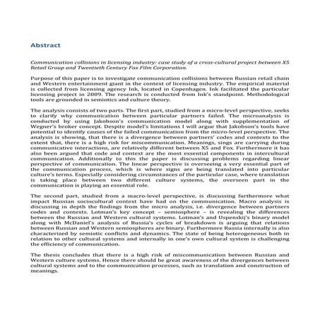 Thesis - Abstract | PDF