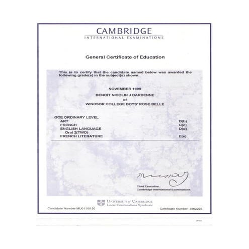 Certificates 2 | PDF