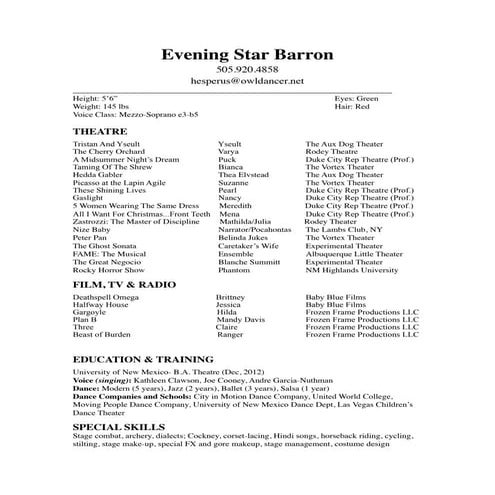 Allen's Resume | PDF