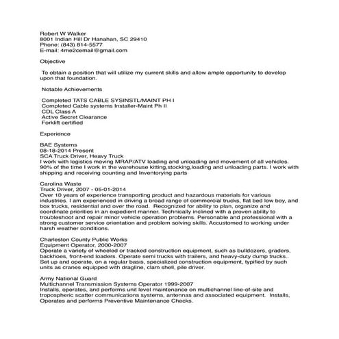 Shawn Faria's Resume | PDF