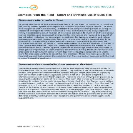The PMSD Roadmap flyer | PDF