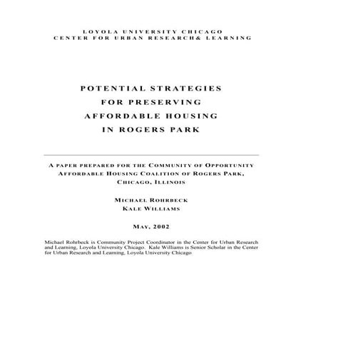 Increasing Housing Supply & Affordability | PDF