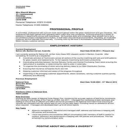 Sharon Felix Resume | PDF