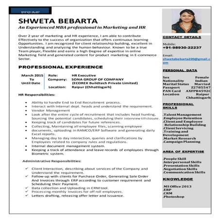Shweta_Bebarta_Resume | PDF