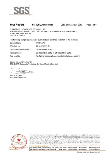 Rohs test report | PDF