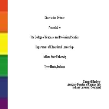 Dissertation Defense ppt 2014 | PPT