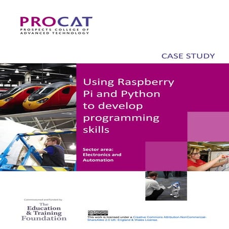 Raspberry Pi and Python Case Study | PDF