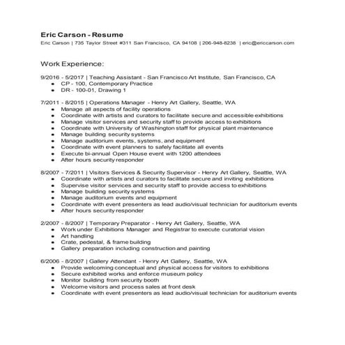 EricCarsonResume | DOCX