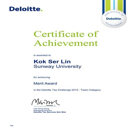 Certificate | PDF