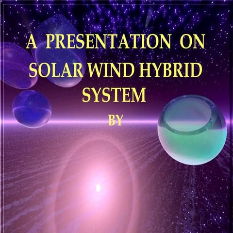wind solor pv hybrid system56765459 .ppt