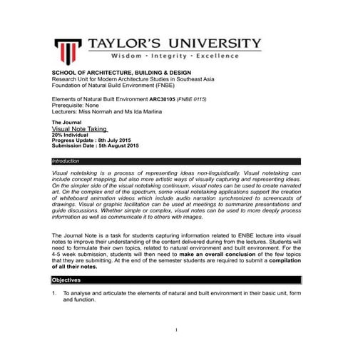 ENBE Journal Brief | PDF