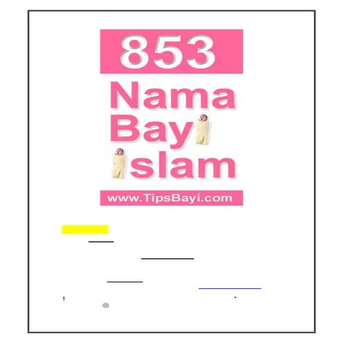 853 nama bayi_muslim | PDF