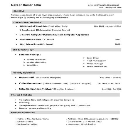 New Updatated Resume 01 | PDF