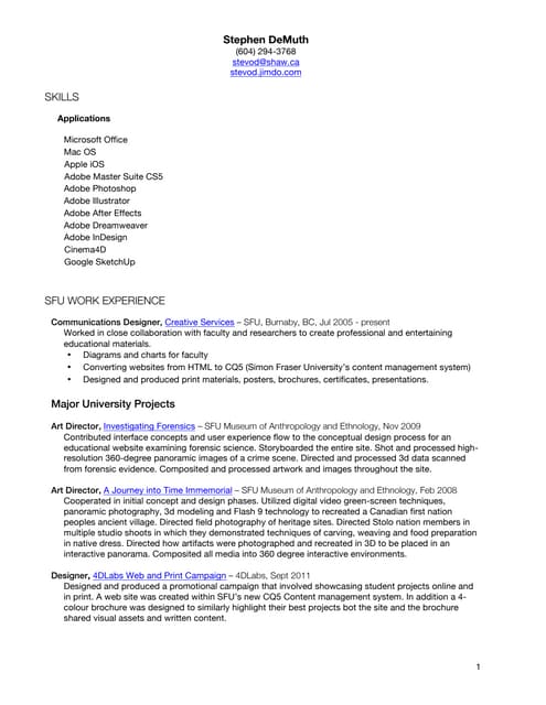 Melissa Brewer Clark Resume | PDF