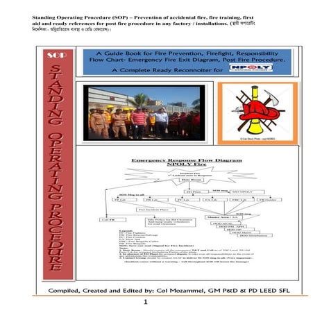 Fire SOP P64 Modified 27 Jun 2016 | PDF
