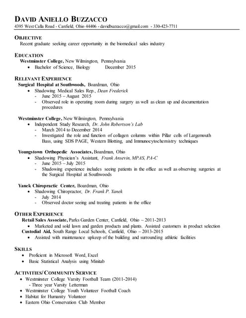 Resume RMT number LinkedIn version | DOC