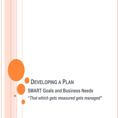 Developing a Plan | PPT