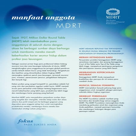 MDRT Application Flowchart | PDF