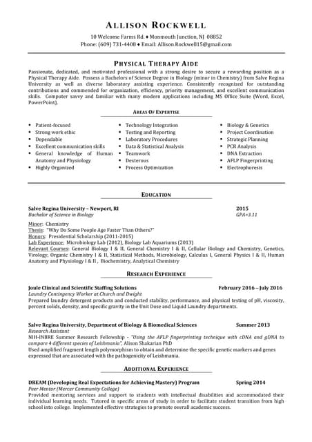 2015resume | PDF