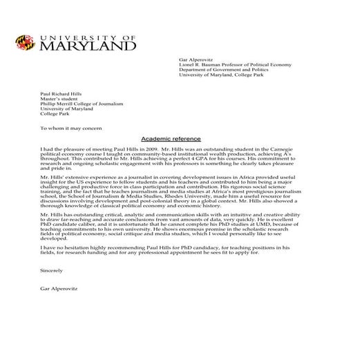 Gar Alperovitz reference | PDF