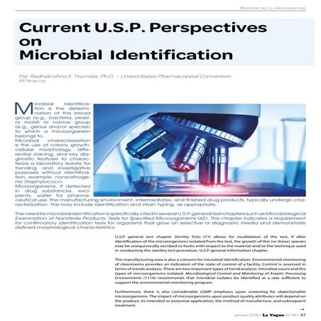 Usp 36 Chapter 1116 environment monitoring | PDF