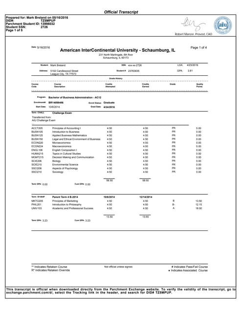 Official_Transcript_s4371513 | PDF