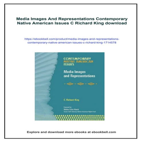 Media Images And Representations Contemporary Native American Issues C ...