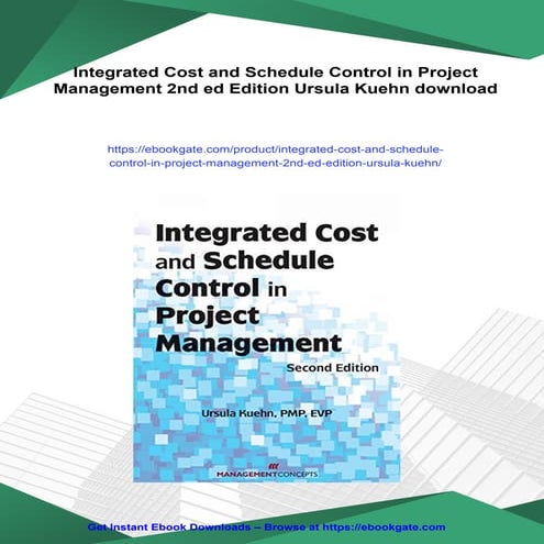 Integrated Cost and Schedule Control in Project Management 2nd ed ...