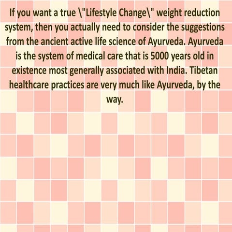 The Healthy Life Science Of Ayurveda | PPT