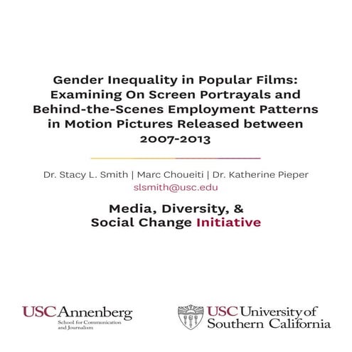 Gender Inequality in Film 2007-2013 Final for Publication.ashx
