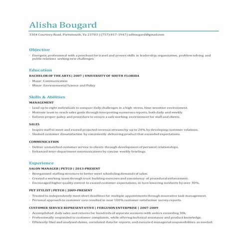 Resume1AB | PDF