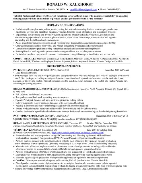VINCENT WADE Resume 12-10-15 | DOCX
