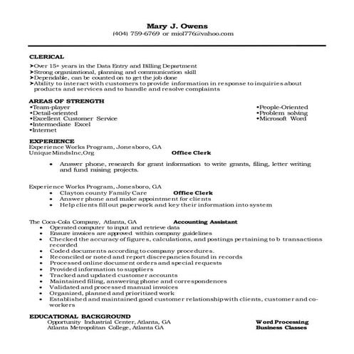 Resume - Eric Biscow | DOCX