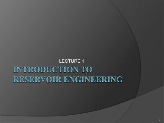 Well Logging: 01 borehole environment | PPT