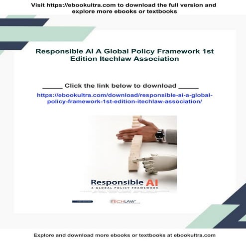 Responsible AI A Global Policy Framework 1st Edition Itechlaw ...