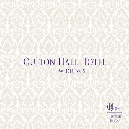 Oulton Hall Wedding Brochure | PDF