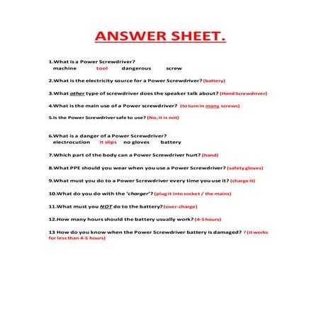 4. ANSWER SHEET | DOCX