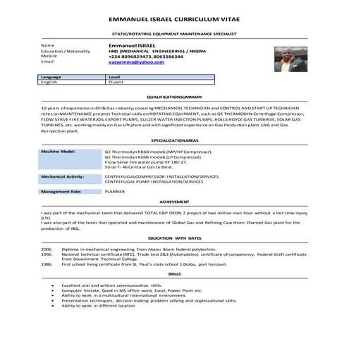 CV_EMMA_-_revised | PDF