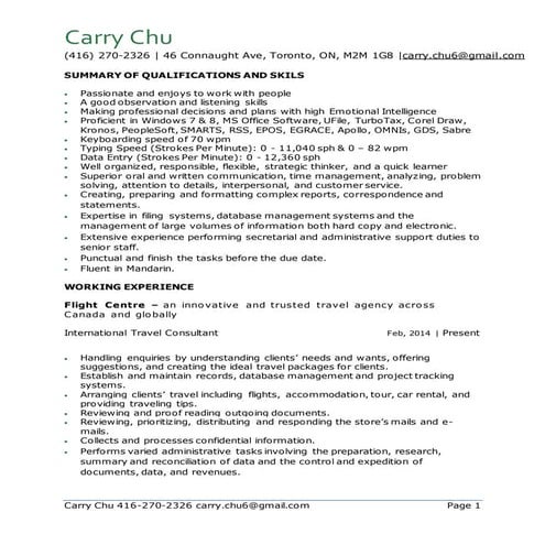 MARIA GARZA'S RESUME | PDF