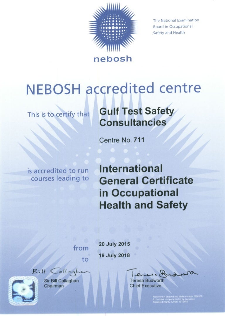 Nebosh IGC Certificate-2015-2018