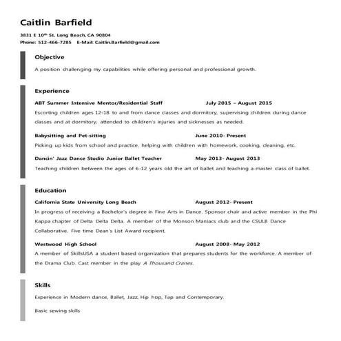 Oliver R. Pomerantz Resume 2015 | PDF