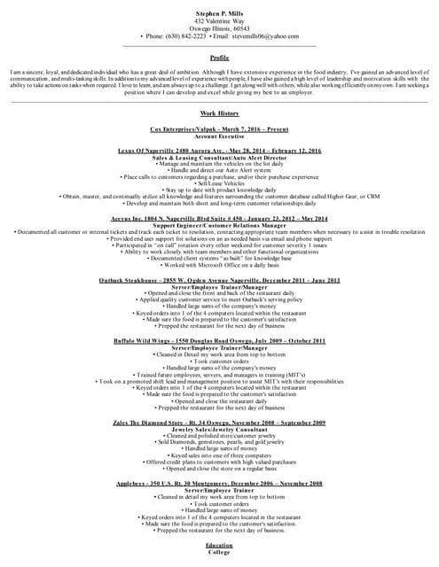 Simon Mitchells Resume 2016 | DOCX