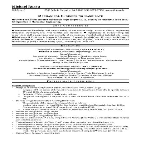 Michael Russu Resume Mar 1 | DOC