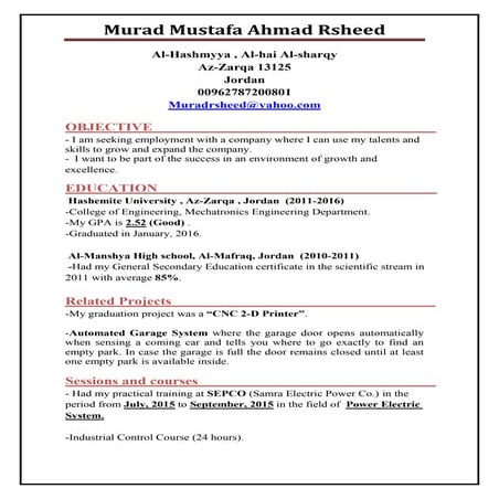 Murad M. Shdeifat | PDF