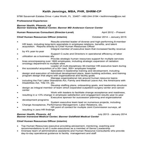 KJ Keith Jennings resume EM | DOC