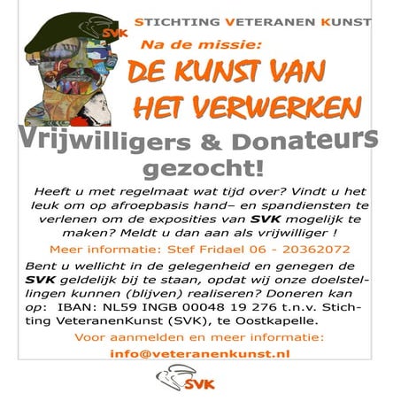 internet doc OPROEP VRIJWILLIGERS & DONATEURS | PDF