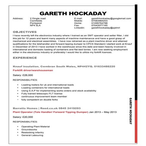 master cv january 2016 pdf 2 | PDF