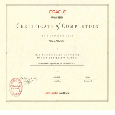 fast formula | PDF