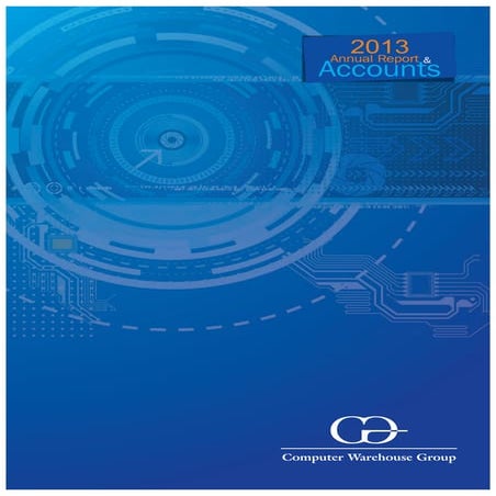 Computer warehouse group annual report 2013 | PDF